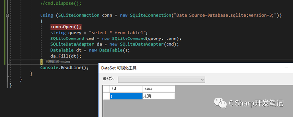 C# SQLite在C#中的安装与操作 - 知乎
