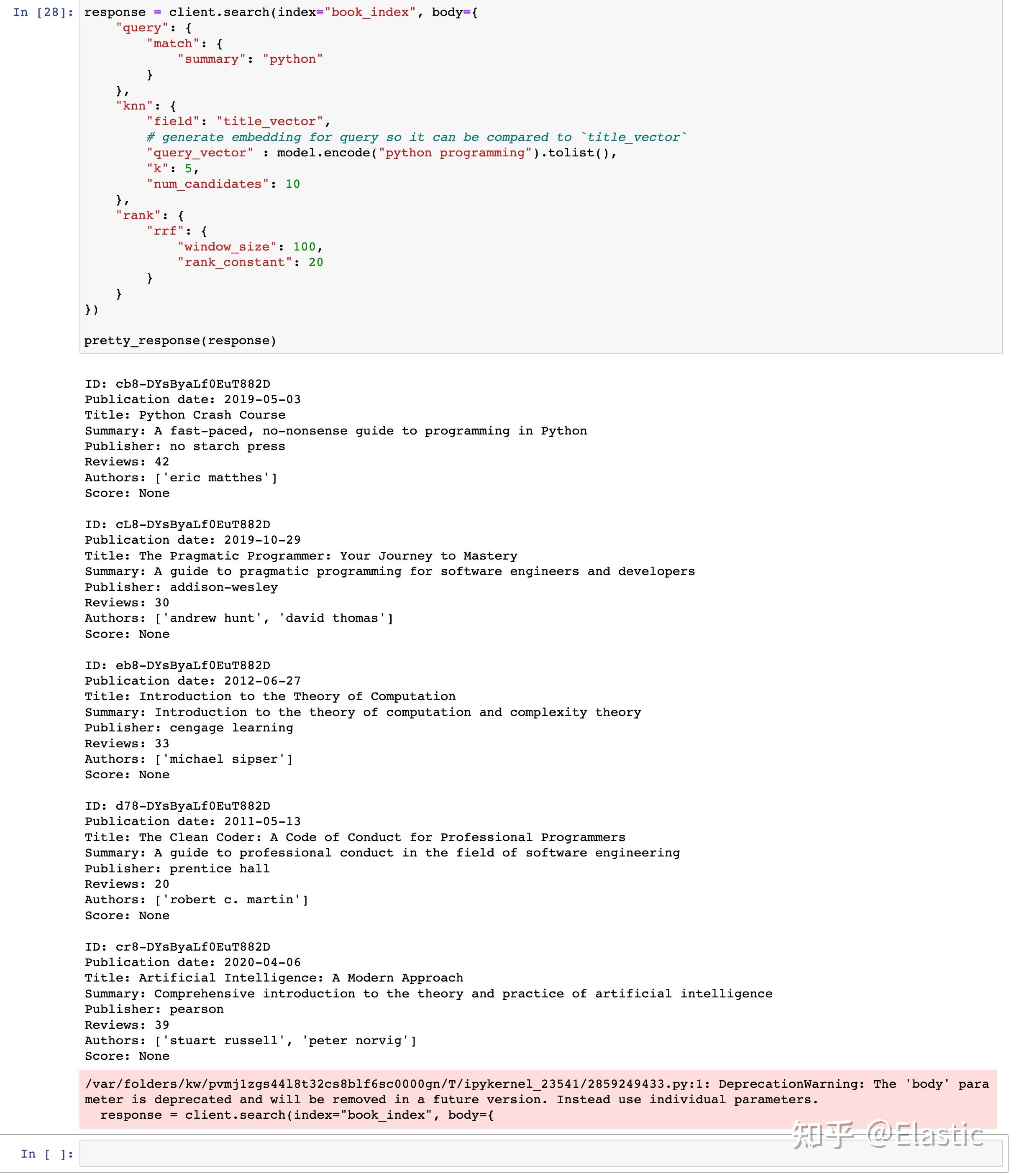 Elasticsearch：语义搜索快速入门 - 知乎