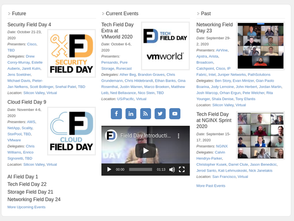 酷站推荐 - techfieldday.com - Tech Field Day - 知乎