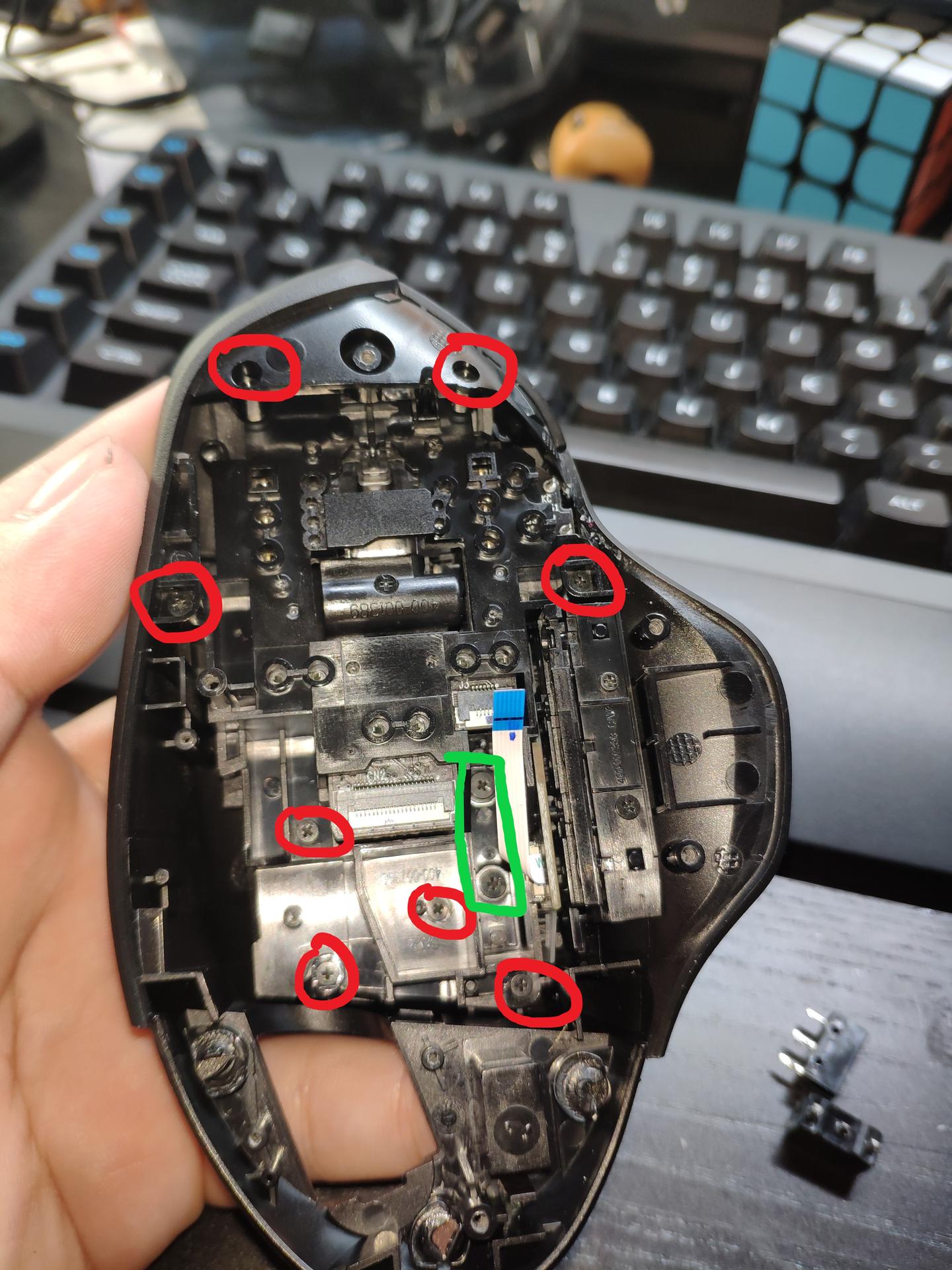 自己动手，告别双击！罗技G604更换微动，拆解记录 - 知乎