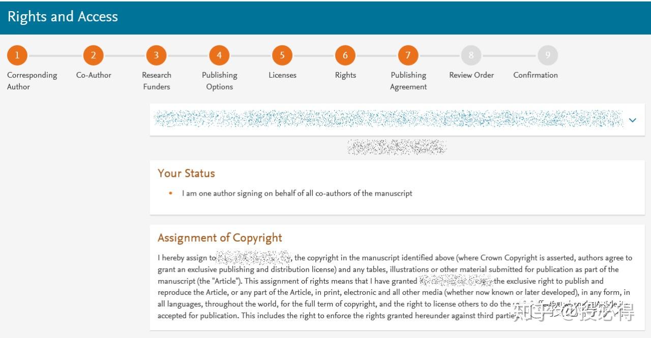 SCI论文accepted后的第一步——Rights and Access（Elsevier） - 知乎