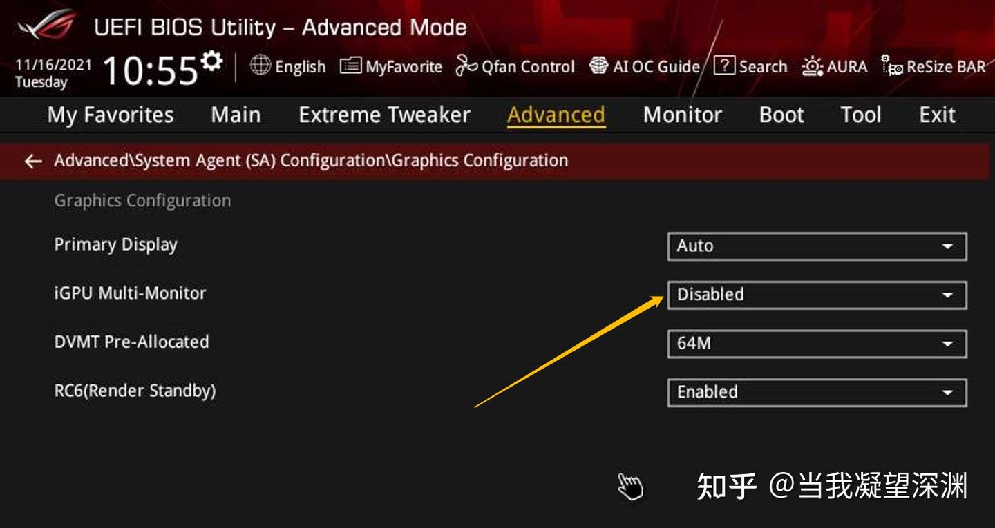 华硕主板开启iGPU设置独显核显一起用 - 知乎
