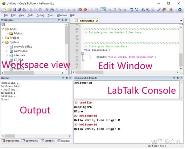 Origin C编程入门 - 知乎