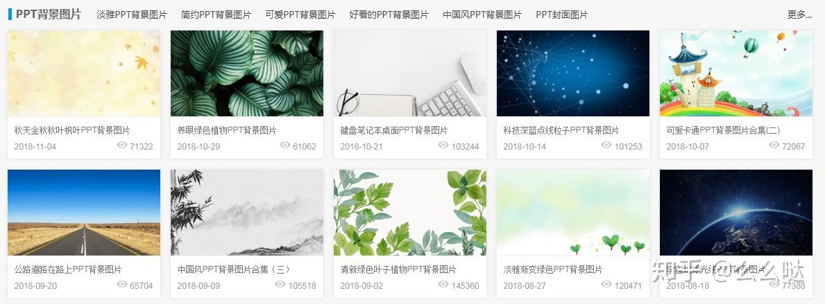 十大PPT免费素材网站 让你的ppt瞬间高大上 - 知乎