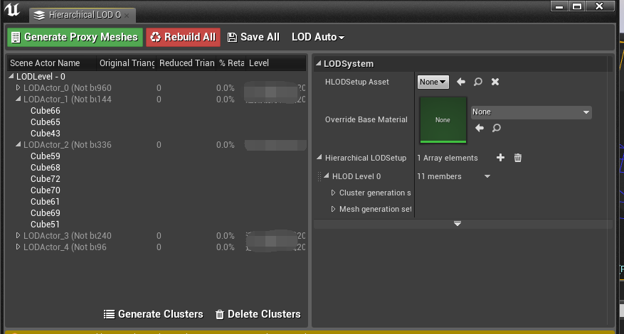 UE4中的HLOD和Proxy - 知乎