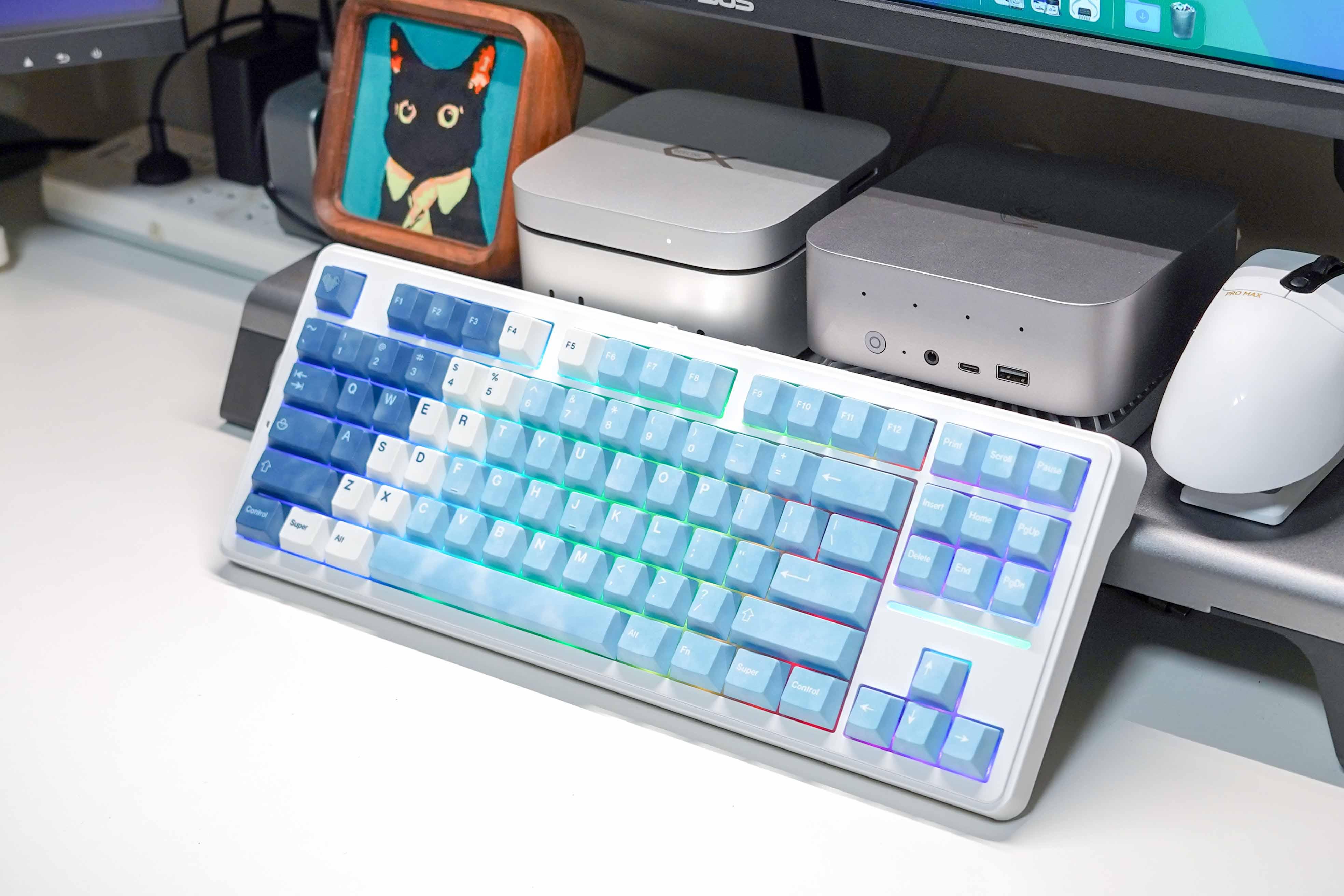 更适合游戏玩家和Mac用户丨ATK A87Pro三模机械键盘拆解评测 - 知乎