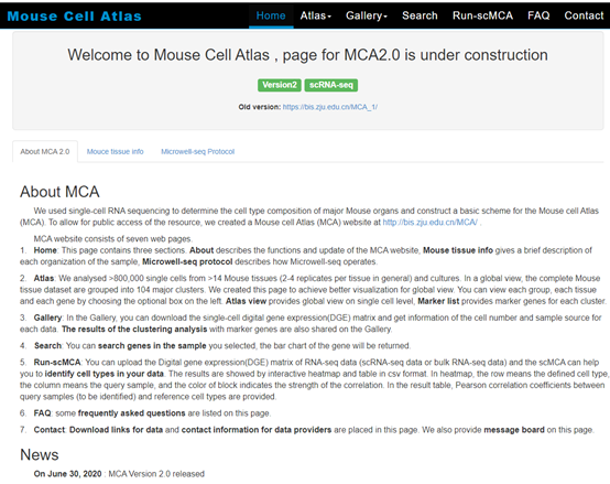 Mouse Cell Atlas：小鼠单细胞图谱，专业 - 知乎