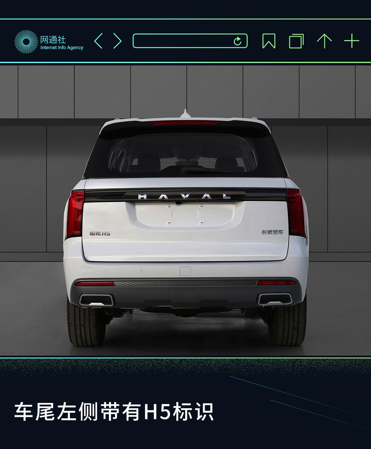 定名“H5”？ 曝哈弗品牌旗下首款大型SUV申报图 - 知乎