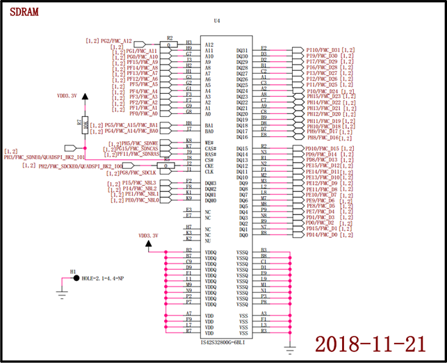 【STM32H7教程】第49章 STM32H7的FMC总线应用之SDRAM - 知乎