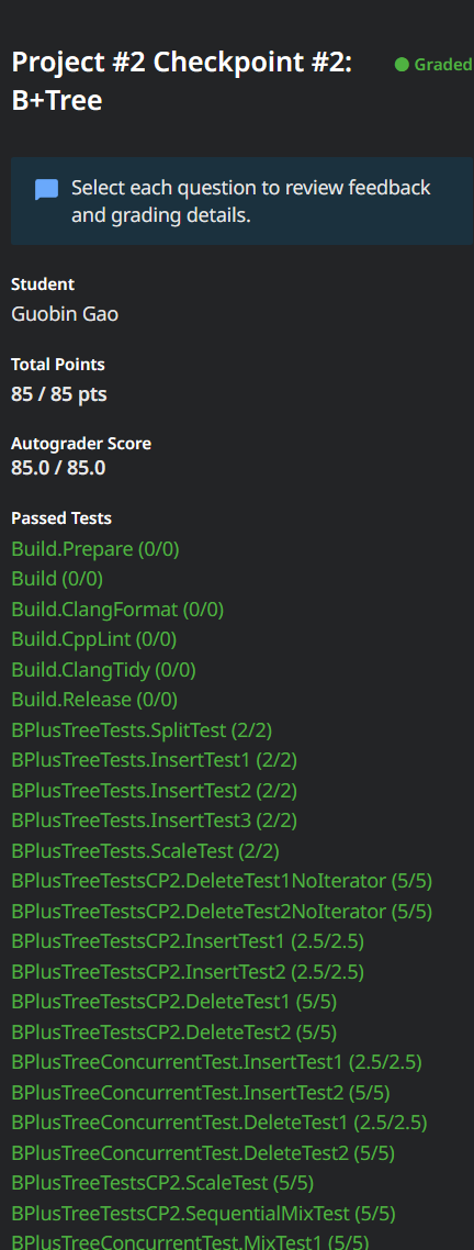 2023 spring CMU15445 lab0-lab3要点 - 知乎