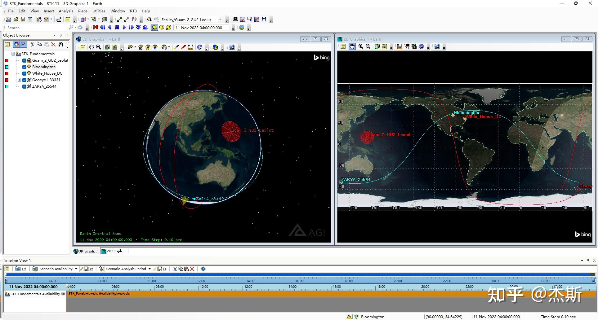【STK11官方Tutorial学习笔记】Lesson2：插入并配置STK对象 - 知乎