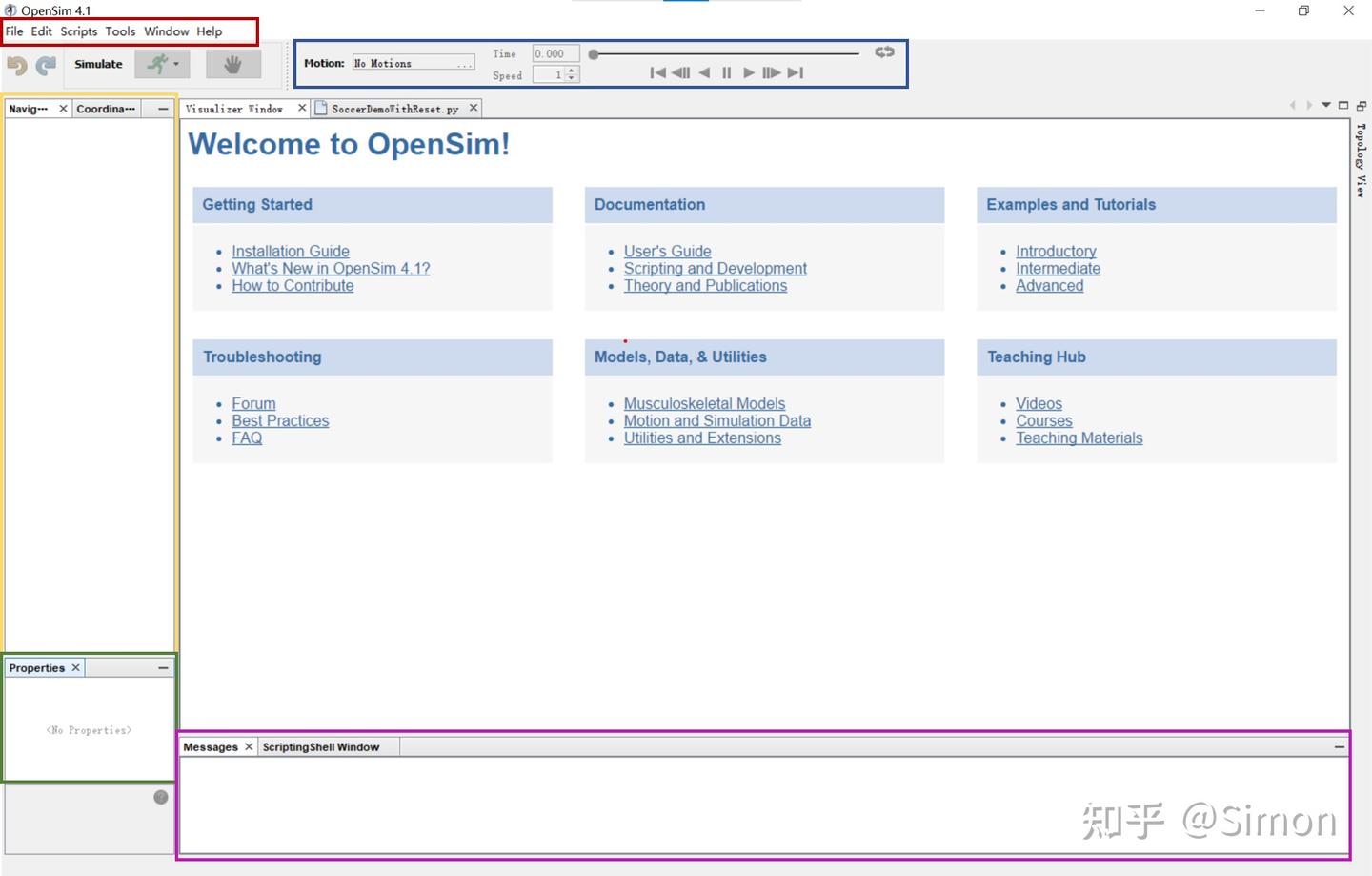 OpenSim基础教程（1）：OpenSim 入门 - 知乎