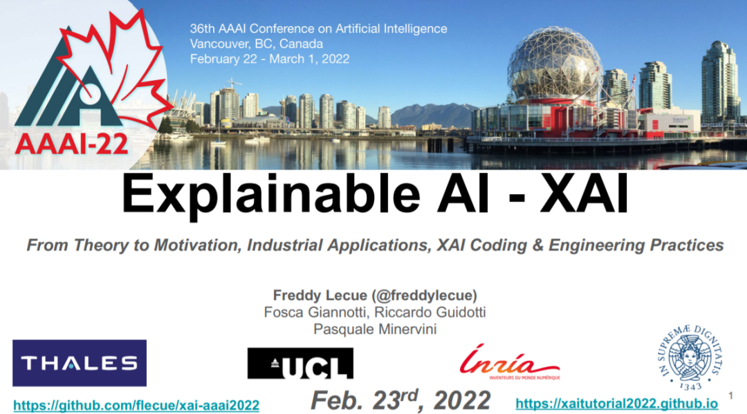 AAAI2022最新「可解释人工智能XAI」报告，145页PPT阐述XAI- 从理论到动机、工业应用和编码实践 - 知乎