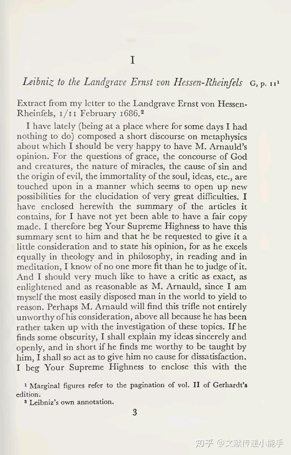 莱布尼茨和阿诺德的通信,英文版,The Leibniz-Arnauld corresponde - Leibniz, Gottfried ...