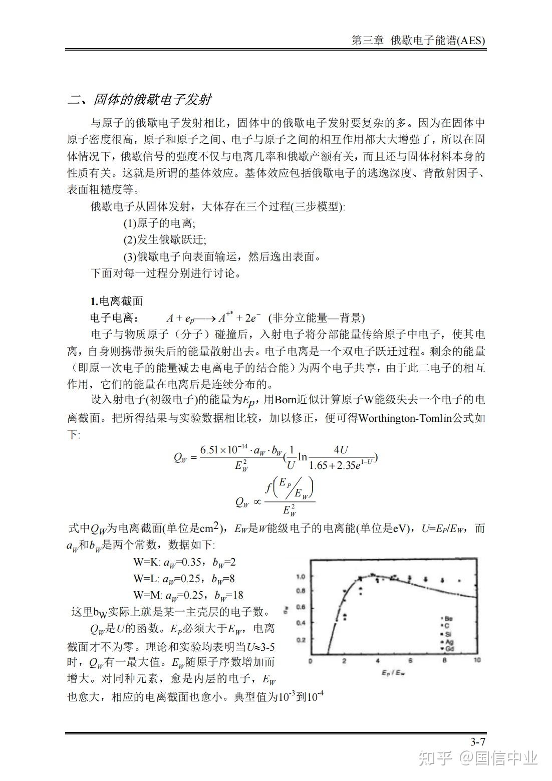 俄歇电子能谱(AES)理论篇，解析 - 知乎