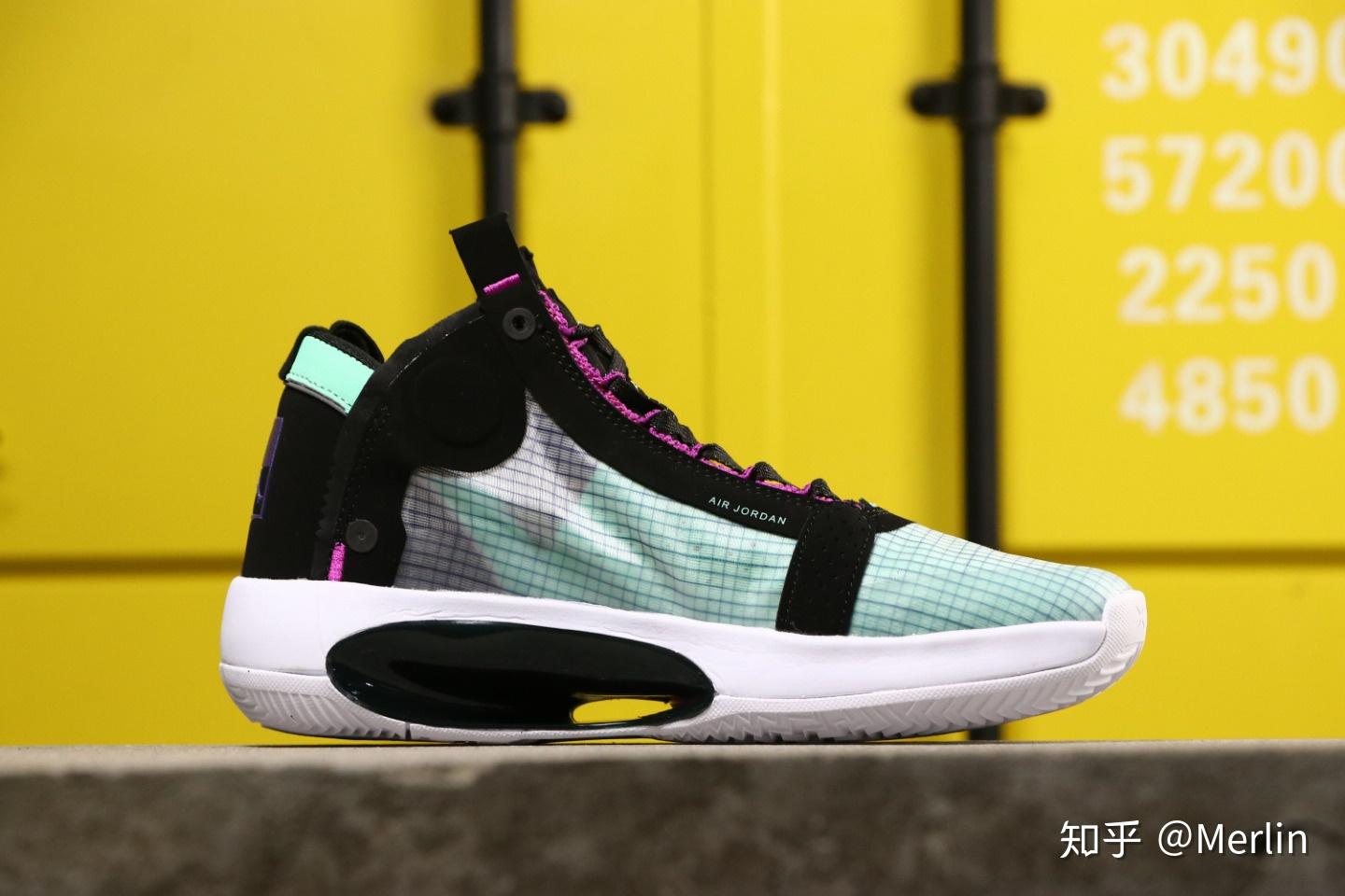 乔丹/Air Jordan AJ34电光蓝 - 知乎