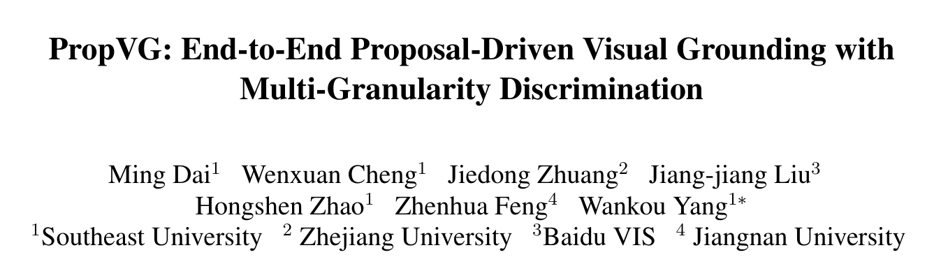 ICCV 2025 | PropVG：让视觉定位回归“提案”，以多粒度判别破解复杂场景 - 知乎