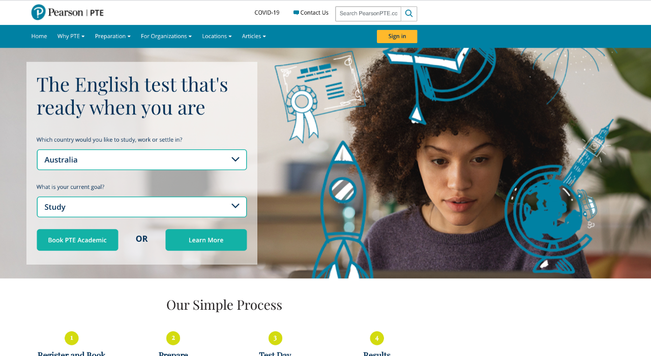 PTE考试全球官网改版啦！无需登录就能查考位啦！ - 知乎