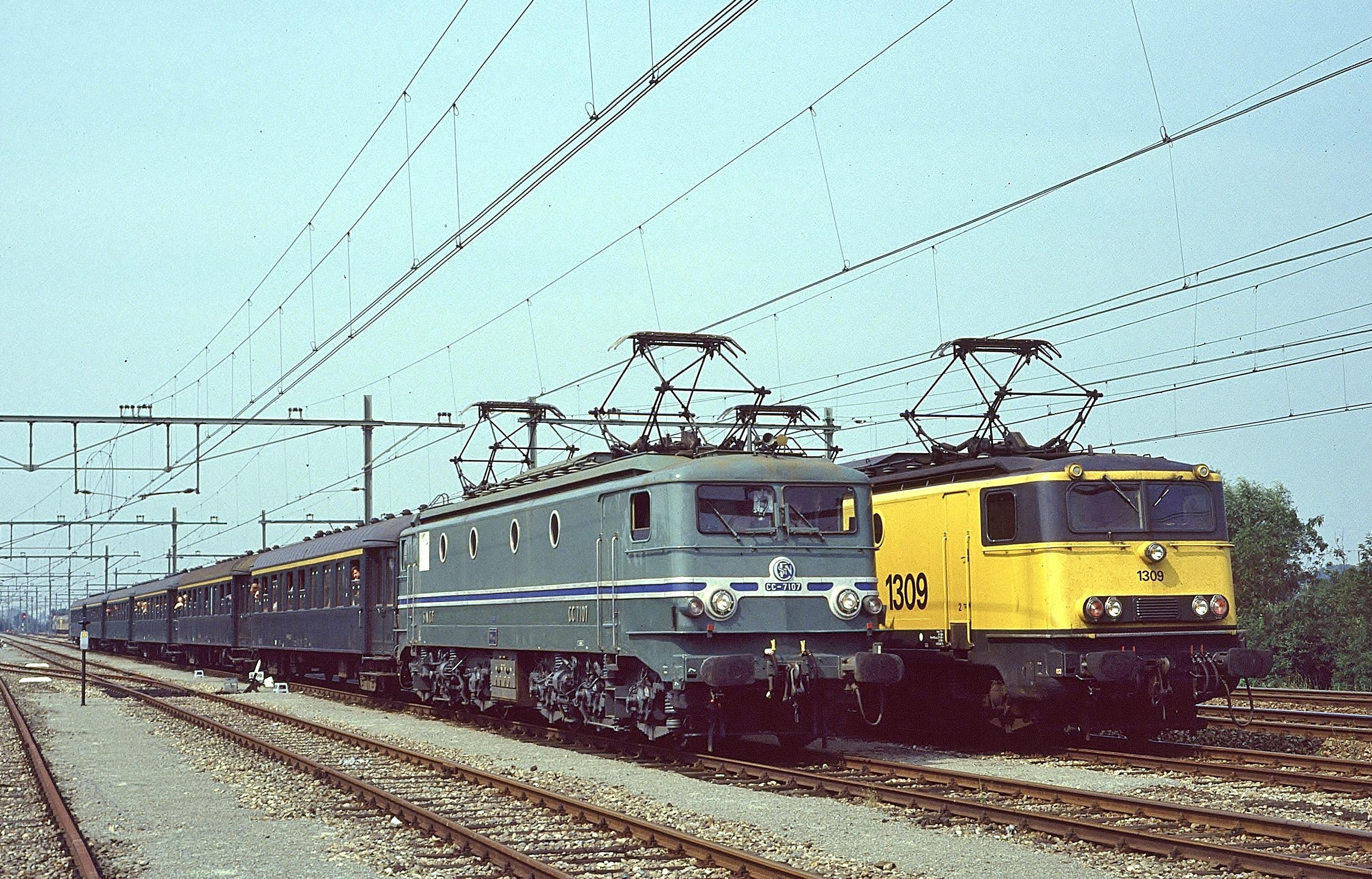 【考证】创下世界电力机车速度纪录！法国国家铁路CC 7107号电力机车的荷兰探亲之旅！ - 知乎