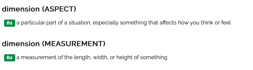 词汇密码·dimension为什么是“维度”的意思？ - 知乎