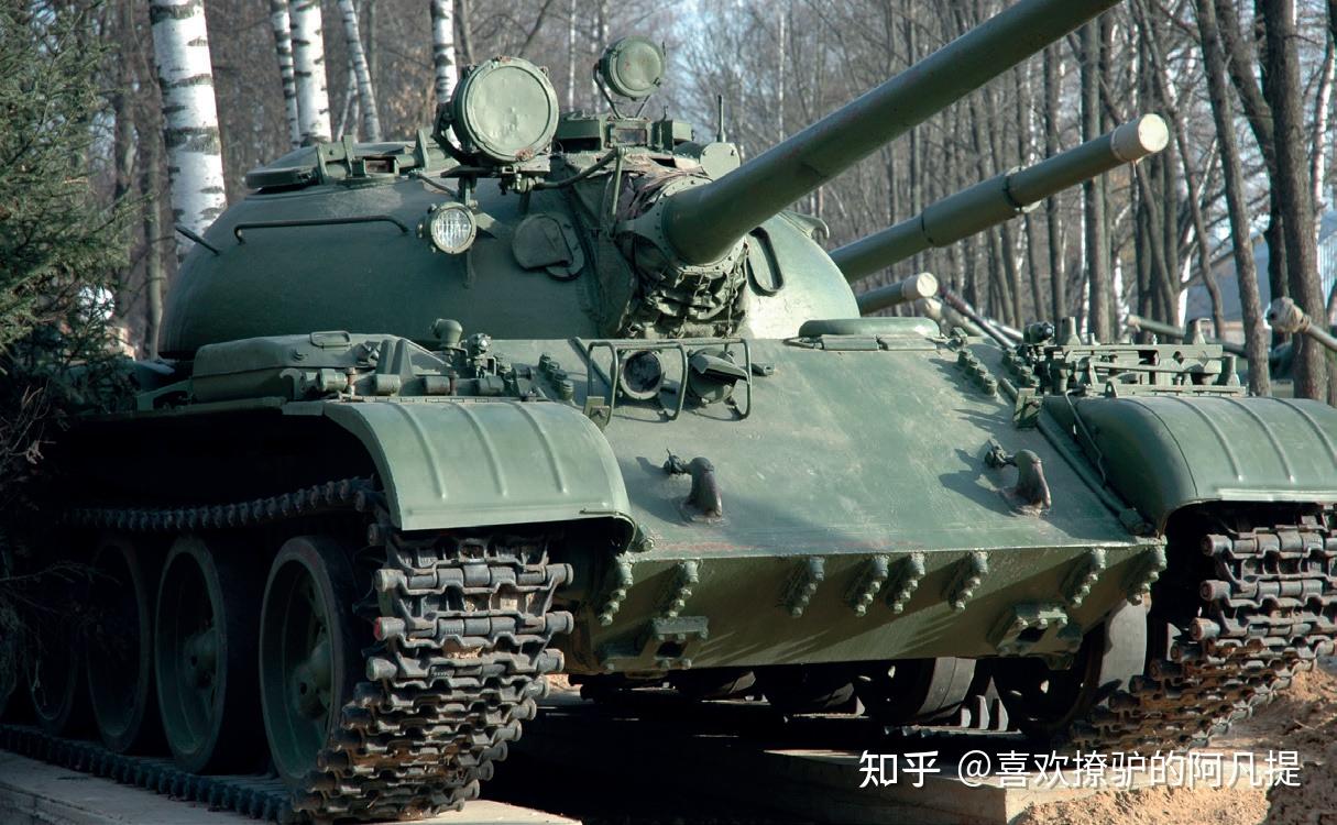 编号14：T-55主战坦克（第四部分）：T-55 M1958、T-55A M1961、T-55K、T-55AK、T-55 ALMAZ - 知乎