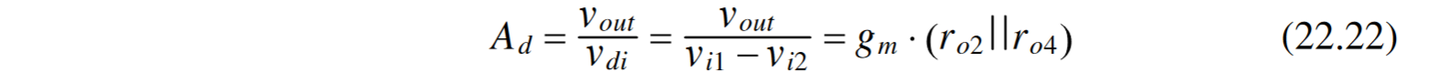 Chapter 22 Differential Amplifiers - 知乎