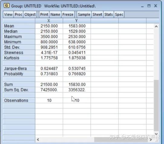 Eviews基础操作及OLS回归 - 知乎