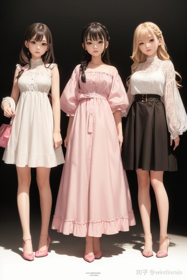 Stable Diffusion 服装搭配系列，第一篇 - 知乎