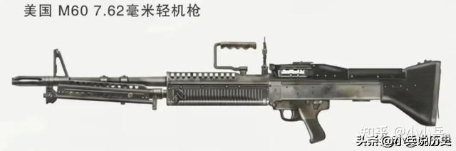 美国M60 7.62毫米通用机枪——从二战到现代战争的传奇！ - 知乎