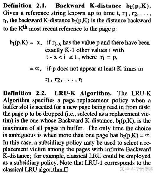 论文阅读-LRU-K - 知乎
