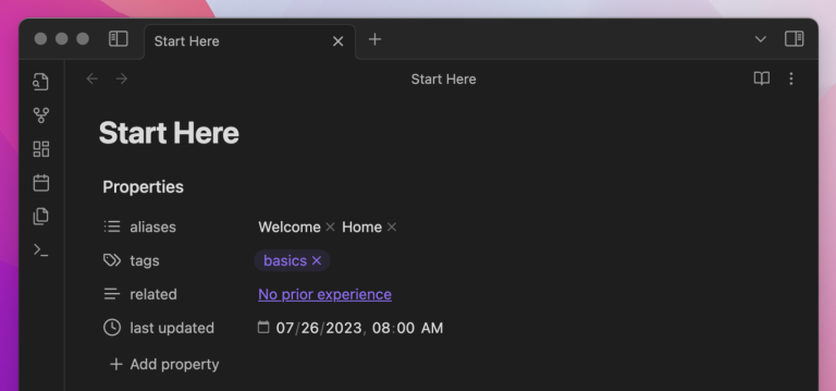 效率工具系列：Obsidian秒变Notion，笔记软件Obsidian属性功能升级，强化「元数据」处理 - 知乎
