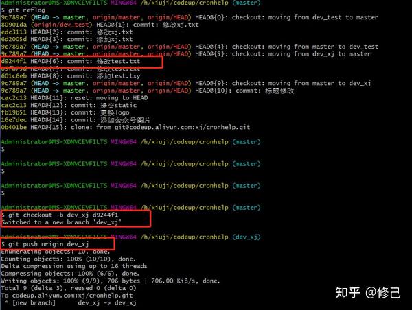 Git 命令行教程:如何在 Gitlab 中恢复已删除的分支 知乎
