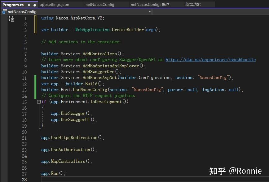 .net使用nacos配置，手把手教你分布式配置中心 - 知乎