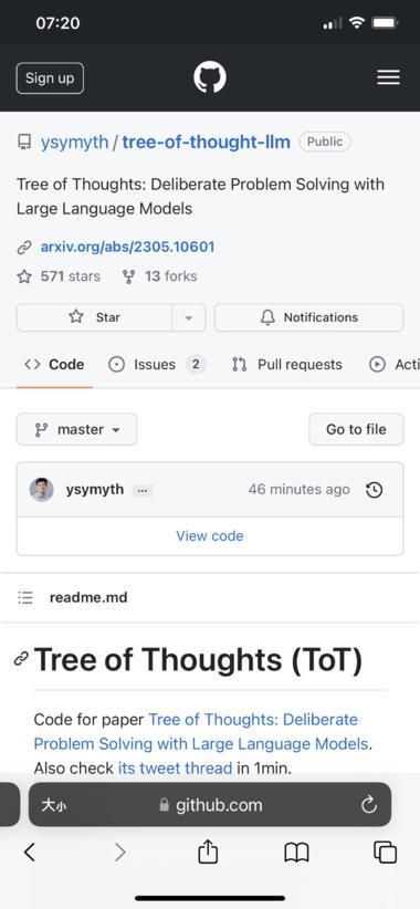 普林斯顿大学和Google的研究人员推出了语言模型推理框架“思维树“(tree of thought) - 知乎