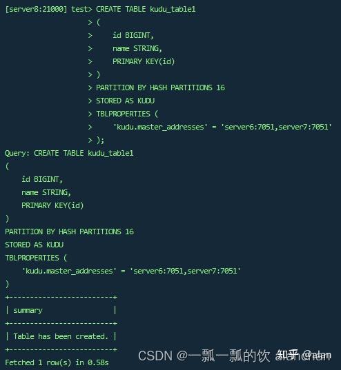3、Apache Kudu集成impala(shell和java操作)的详细操作 - 知乎