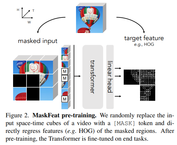 MaskFeat (Masked Feature Prediction for Self-Supervised Visual Pre-Training) - 知乎