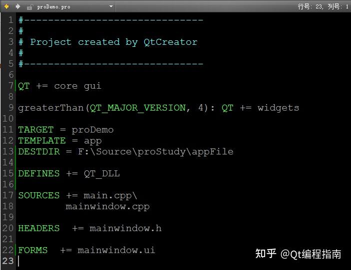 Qt高级编程技术《Qt工程pro文件详解》 - 知乎