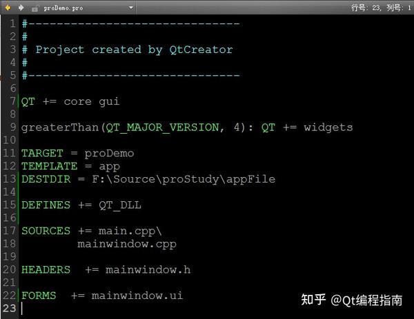 Qt高级编程技术《Qt工程pro文件详解》 - 知乎