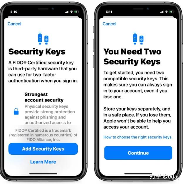 iOS 16.3发布，支持硬件安全密钥 - 知乎