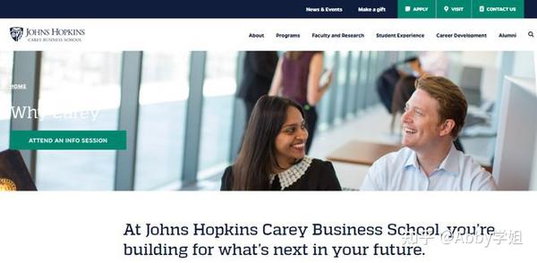 JHU 约翰霍普金斯大学 商学院将于9月6日开放2023Fall申请，你准备好了吗？ - 知乎
