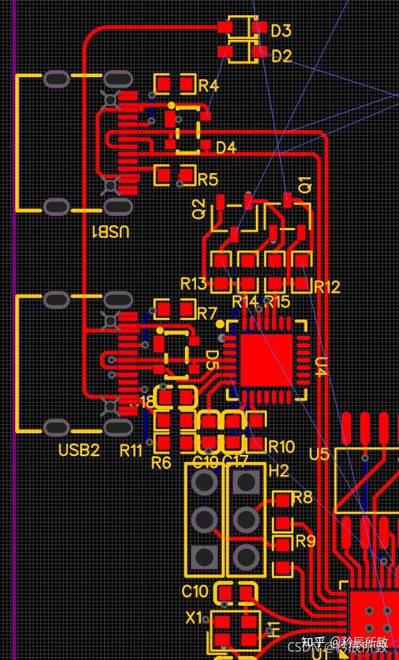 自己画一块ESP32-C3 的开发板（立创EDA）（PCB到手） - 知乎