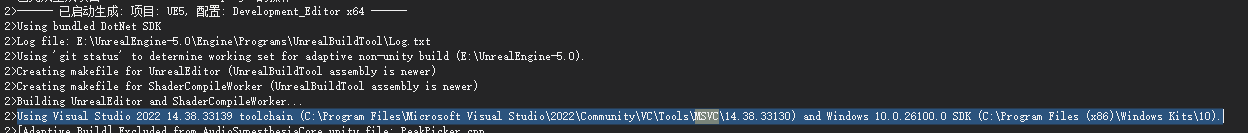 UE5:为特定版本引擎指定MSVC版本的方法 - 知乎