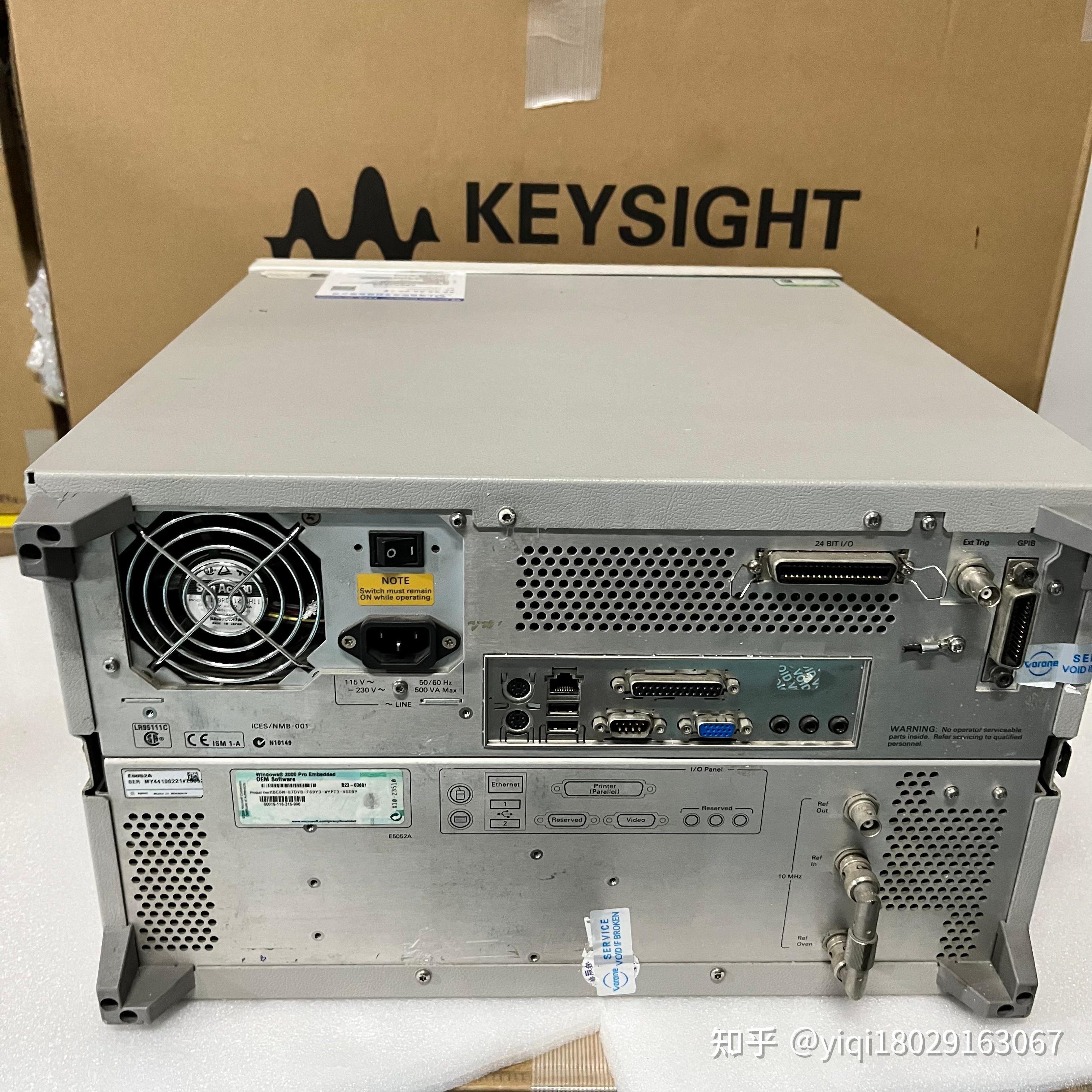 安捷伦E5052A信号源分析仪E5052B相位噪声测试仪 - 知乎