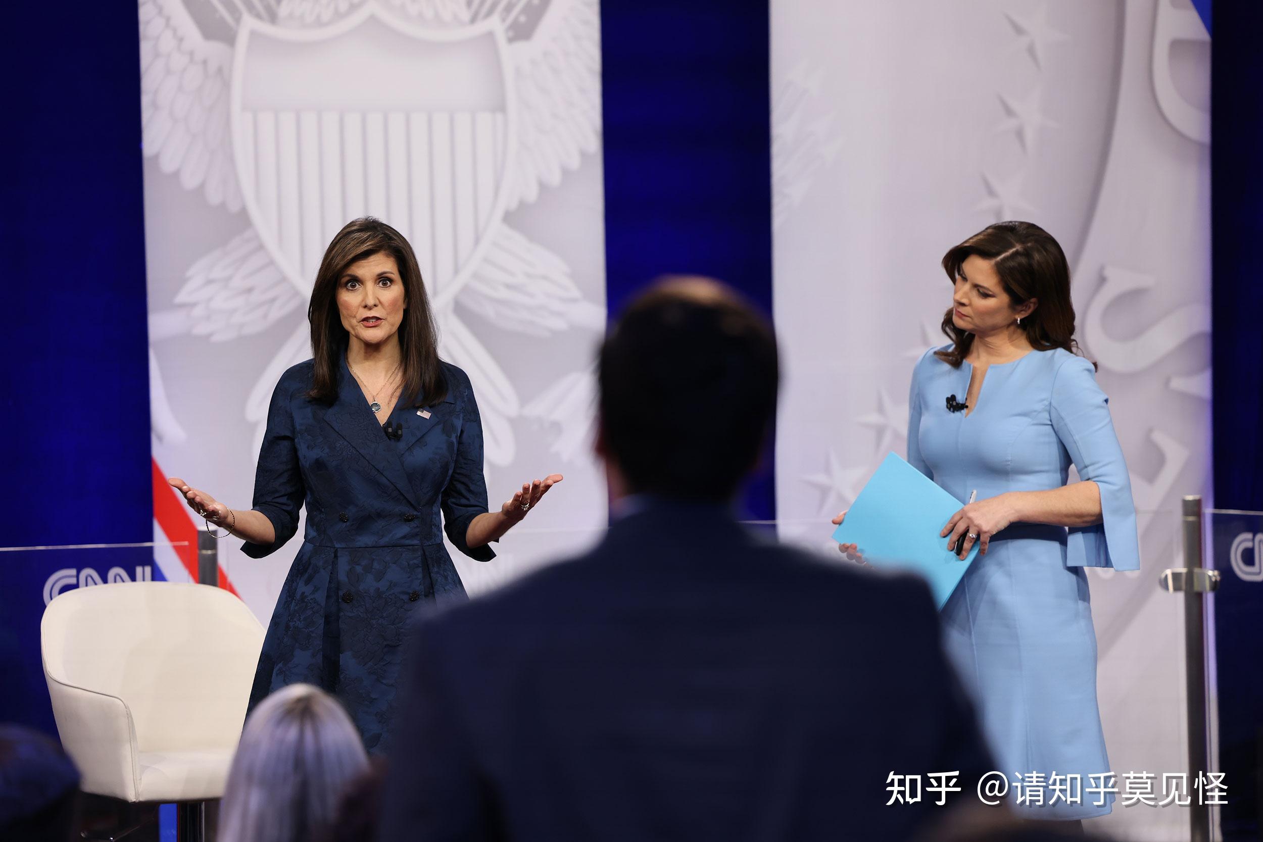 美国有线电视新闻网（CNN）与尼基·海利（Nikki Haley）的市政厅正在进行中 - 知乎