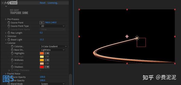 RG Trapcode Particular Ae 插件制作移动光线 - 知乎