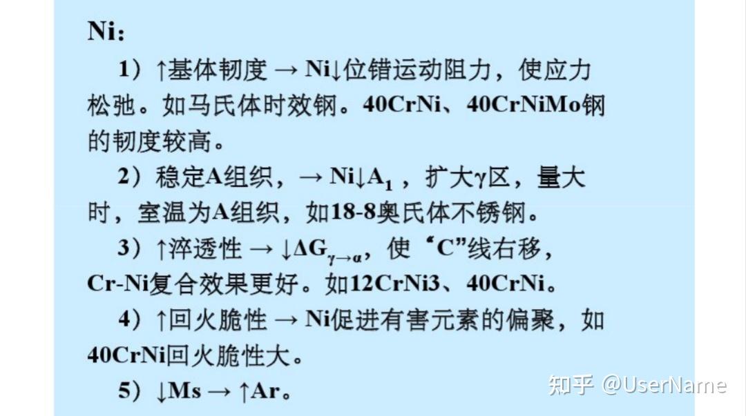 40CrNiMo＞40CrMn＞40CrNi＞40Cr - 知乎