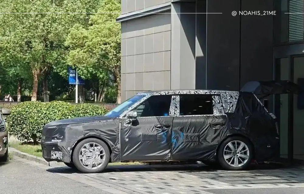极氪旗舰SUV EX1H谍照、假想图相继曝光，搭Thor芯片+新电混系统，有望明年三季度上市，或对标问界M9？ - 知乎