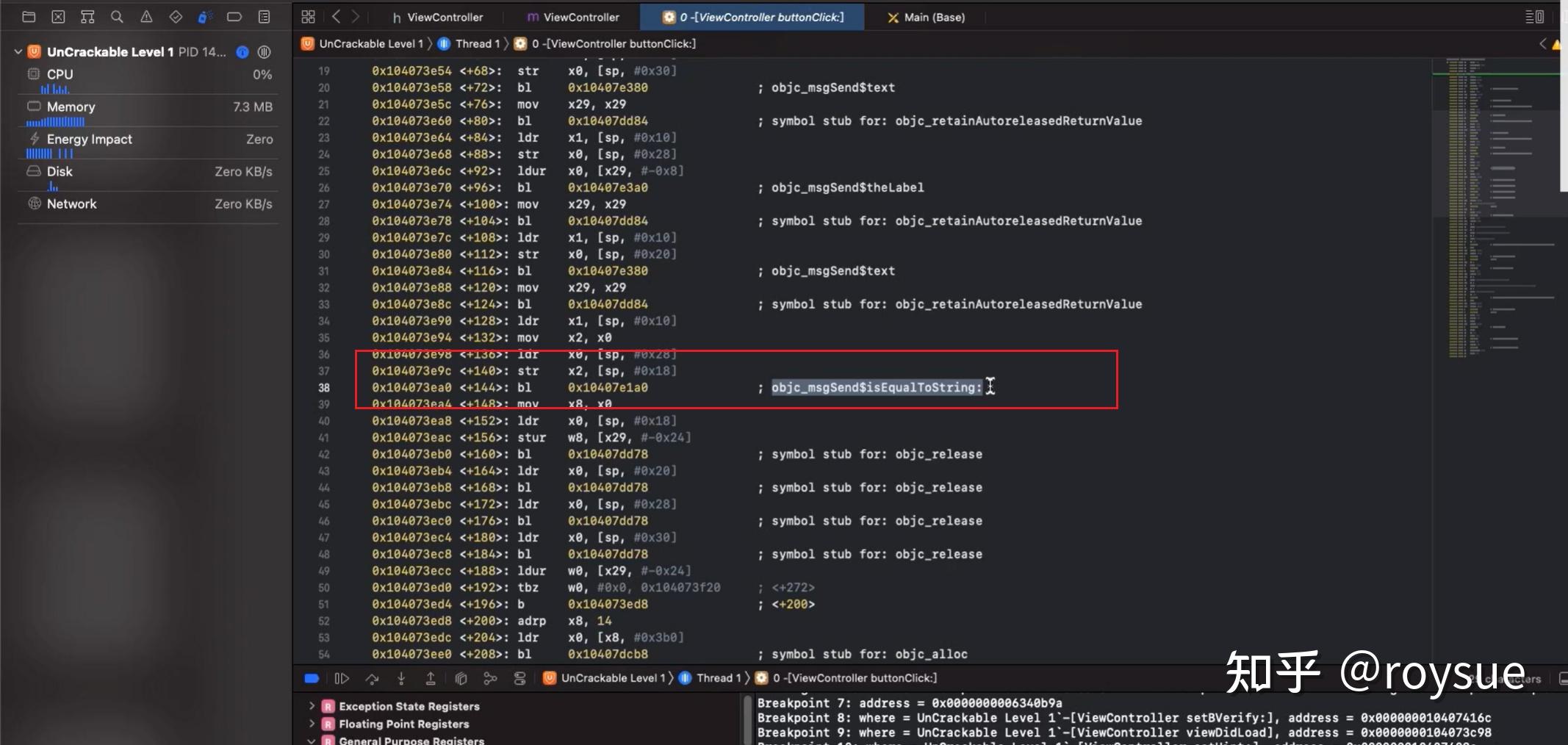 Frida前置知识:iOS/ObjC语法进阶及其ARM汇编实现 - 知乎