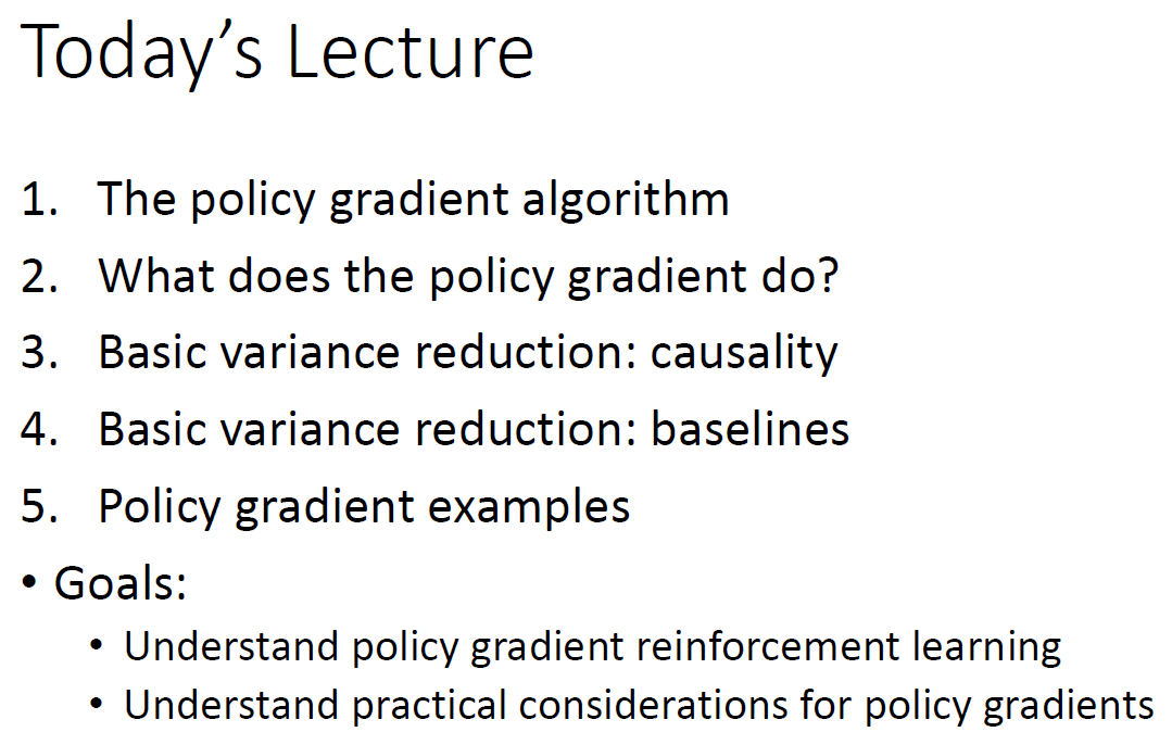 CS285 Lec5 Policy Gradients (1) - 知乎