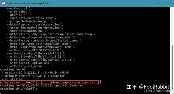 在Windows上编译Nginx - 知乎